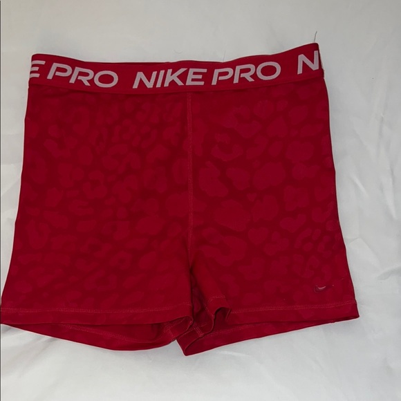 Nike | Shorts | Nike Red Compression Shorts Performance Fit | Poshmark